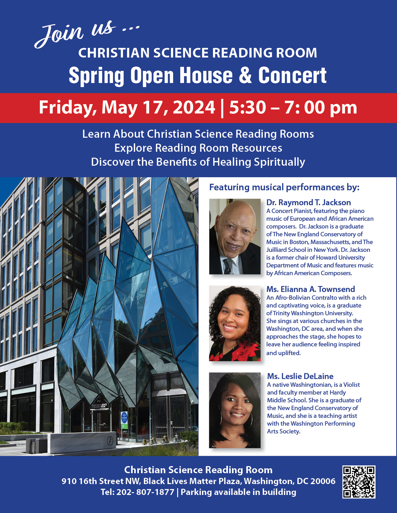 Washington D.C. Christian Science Reading Room – Sharing Christian Science in Metro Washington ...